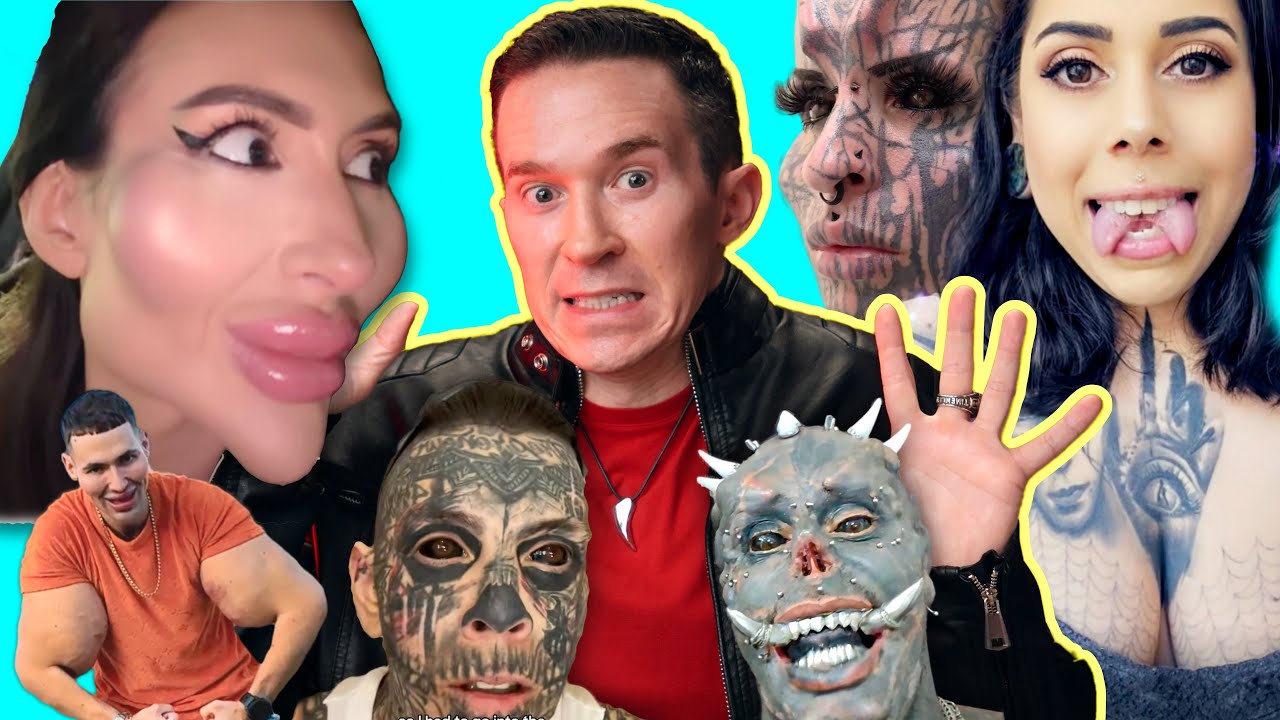 13 CRAZY Body Mods - from Tame to EXTREME - YouTube