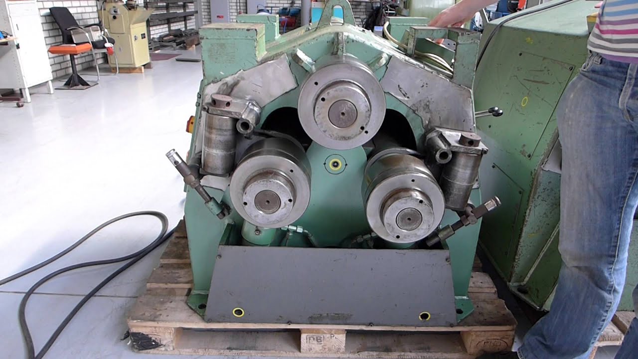 ROUNDO R2 - Profile bender - MACH4METAL - Profielwals - YouTube