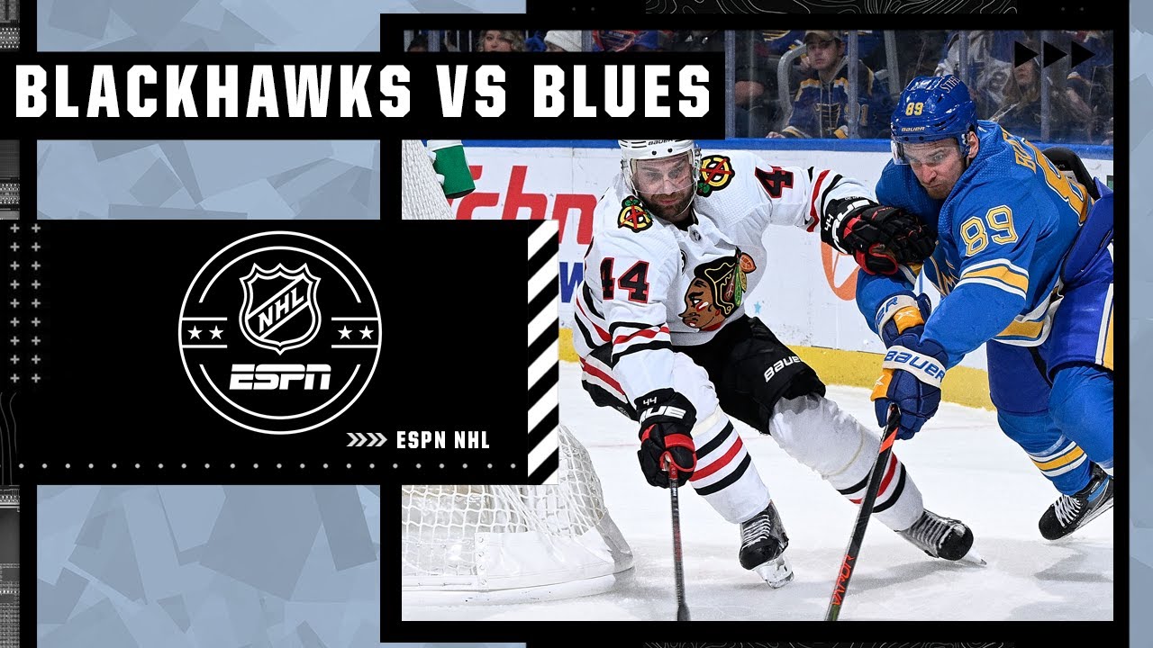 Chicago Blackhawks at St. Louis Blues | Full Game Highlights - YouTube