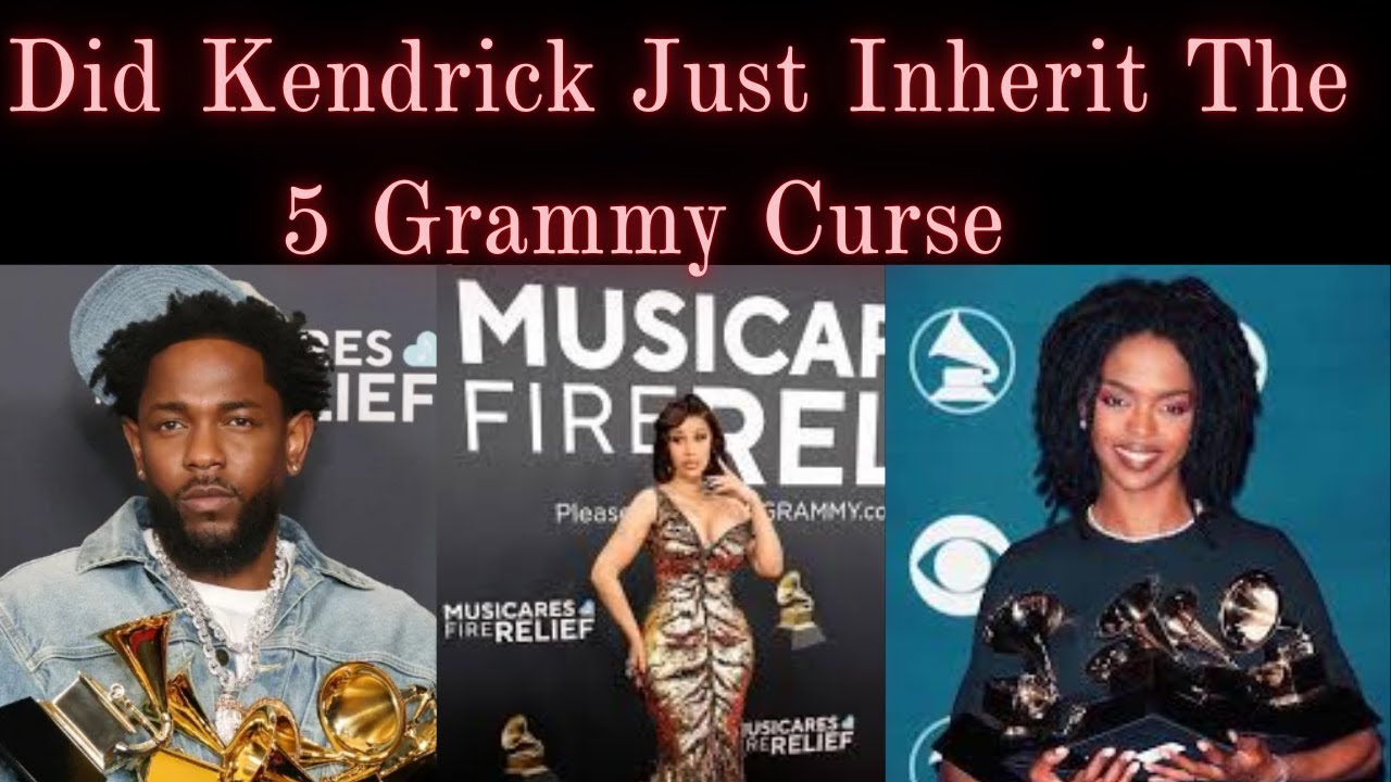 Kendrick Lamar's Grammy Wins: Inherits the 5 grammy Curse? - YouTube