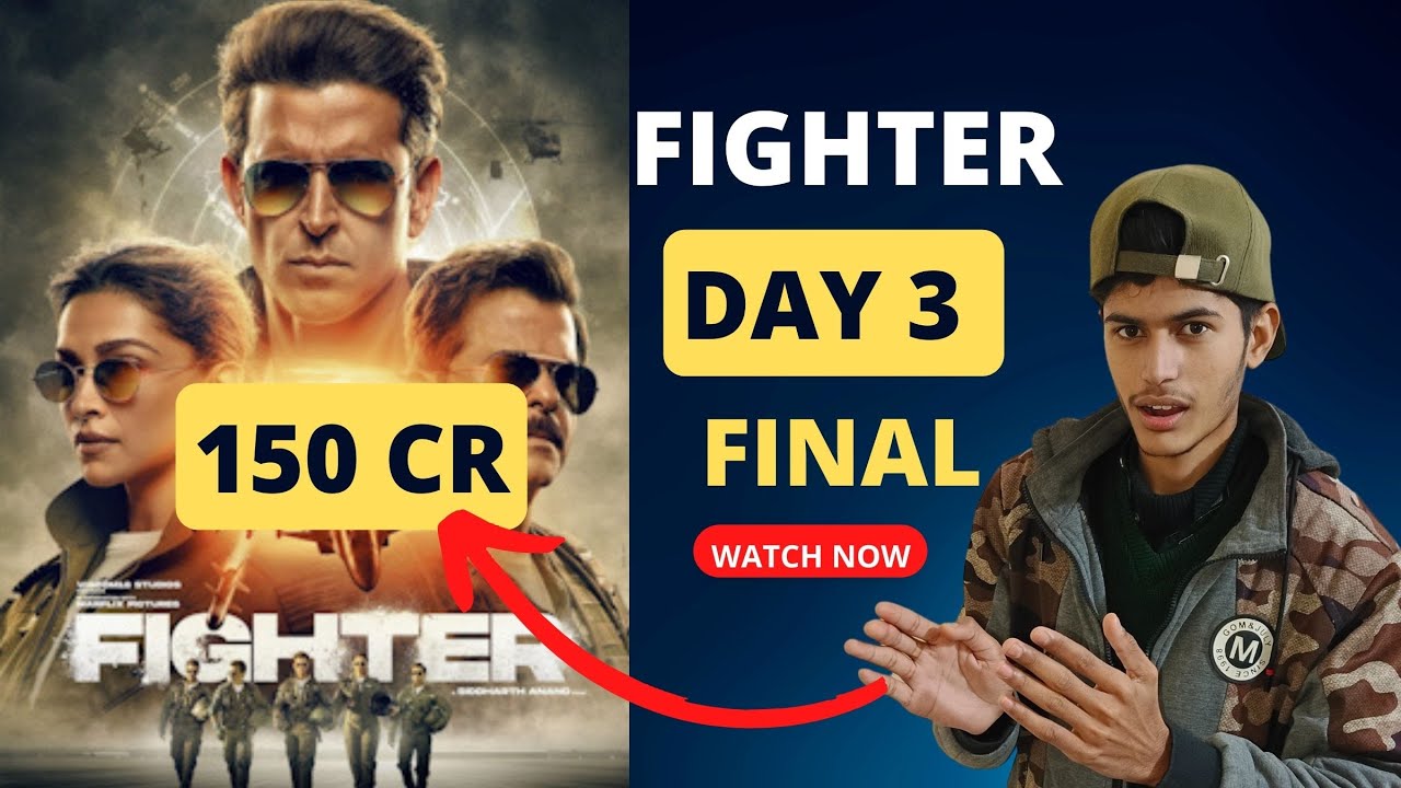Fighter Day 3 Final Collection | Fighter Movie Box Office Collection ...