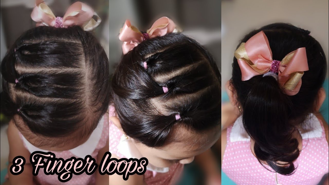 3 Finger Loops 🥨 - Amanda's Daily Hairstyles - YouTube