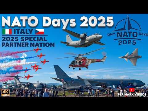 NATO Days 2025 🇨🇿 | Complete Airshow Day | Commentary | 4K