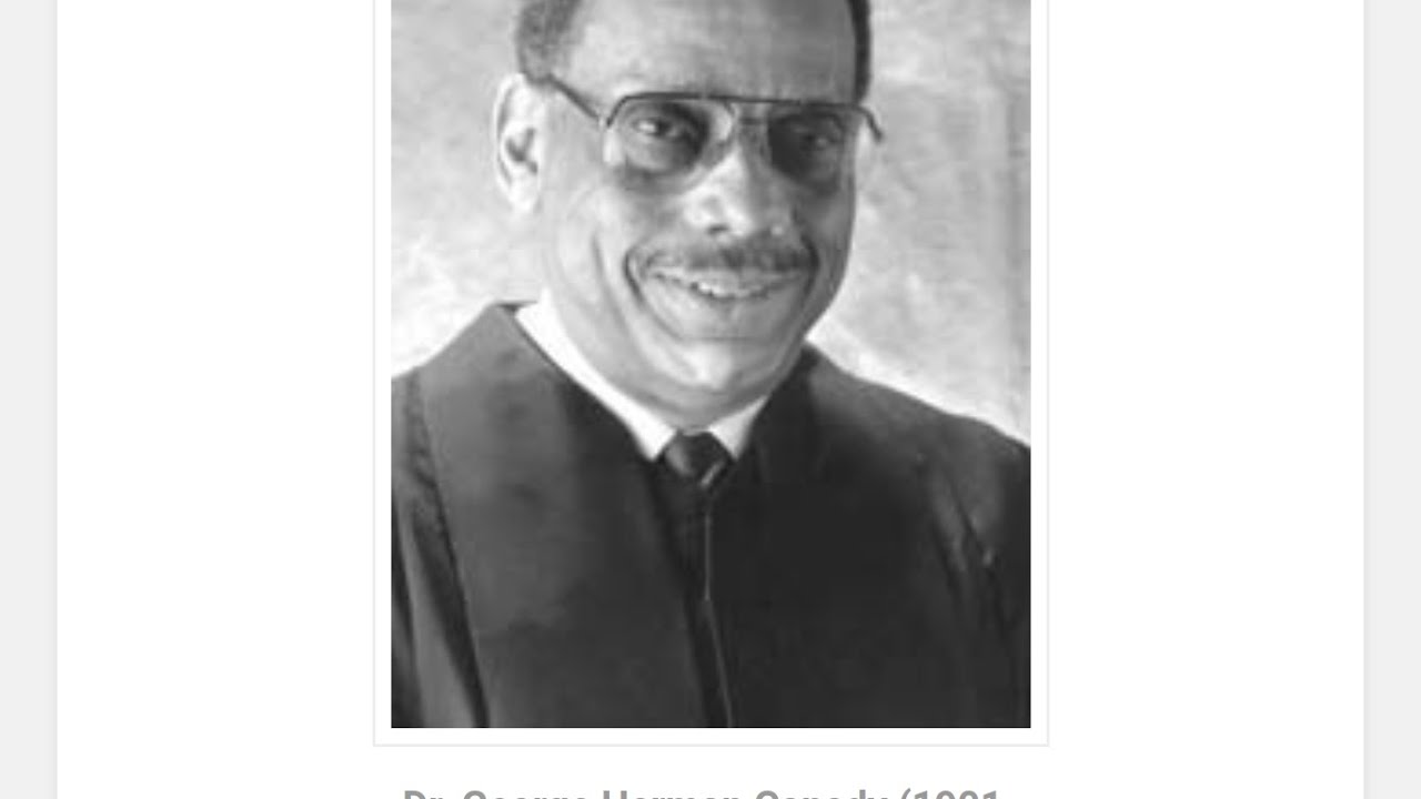 Herman George Canady: African American Social Psychologist - YouTube