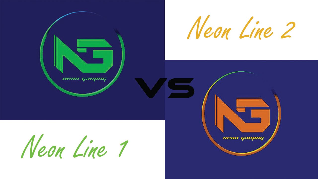 Neon Green vs Neon Blue | Game 1 -- Match 1 - YouTube
