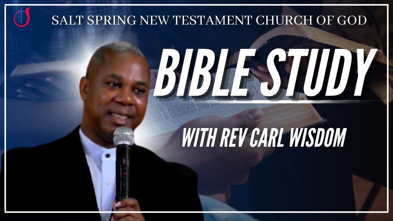 BIBLE STUDY- The Parables of Jesus - Host Pastor Carl Wisdom - YouTube