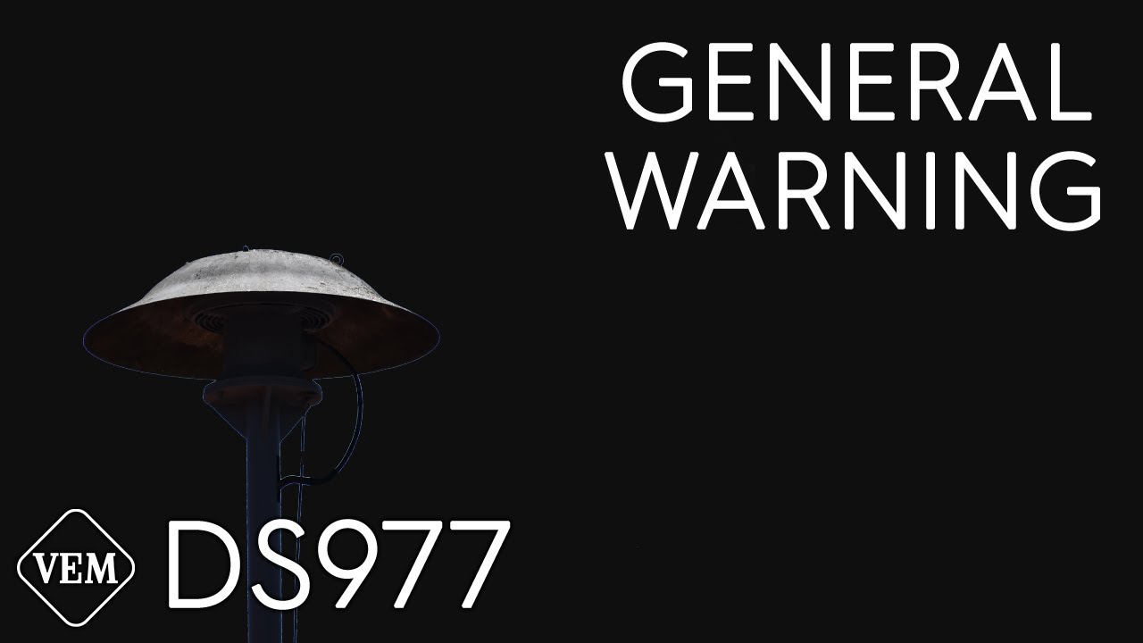 Všeobecná výstraha | General Warning | Allgemeine Warnung | VEM DS977 ...