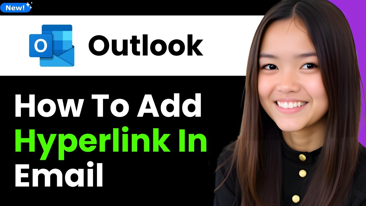 How to Add a Hyperlink in an Email to Outlook 2026 (Step By Step) - YouTube