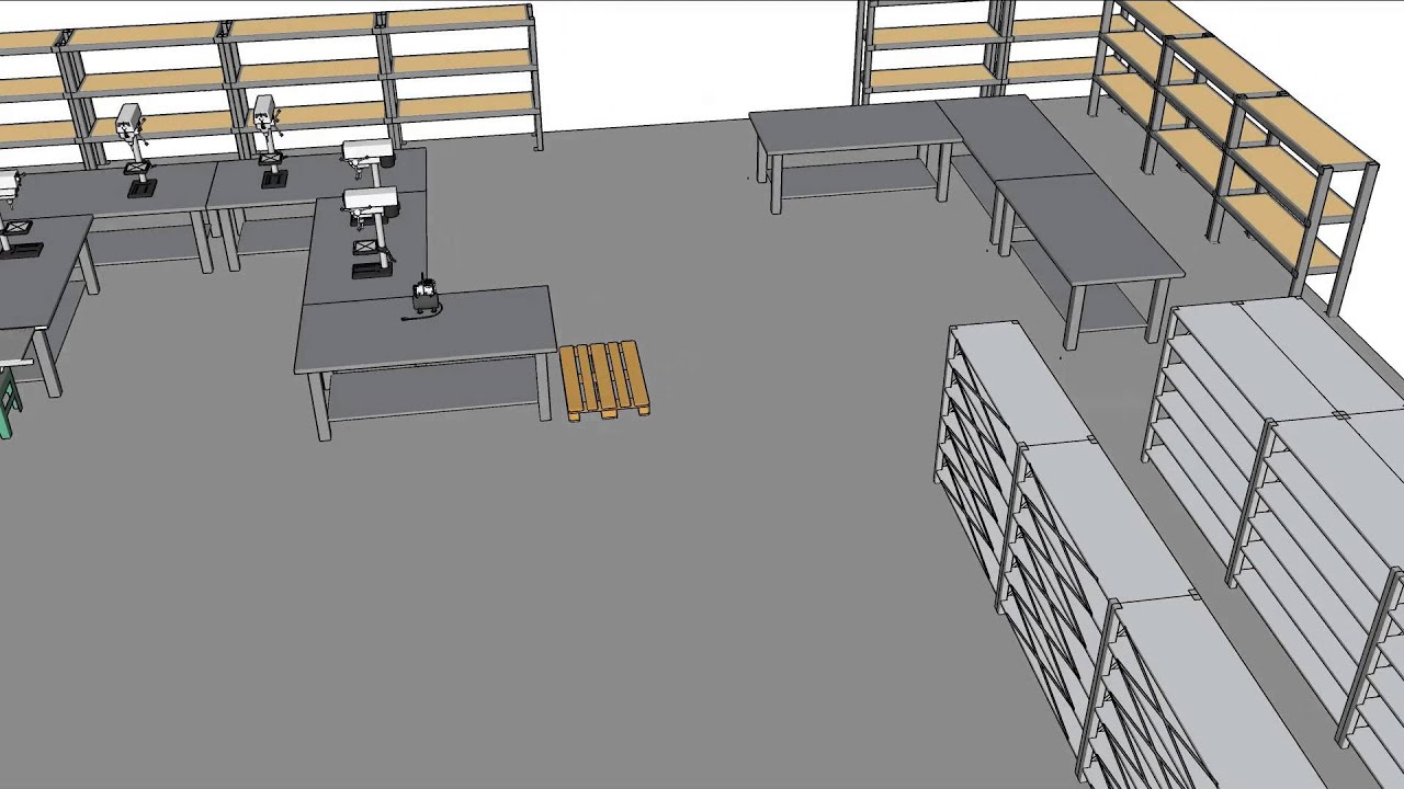 Lager layout - YouTube