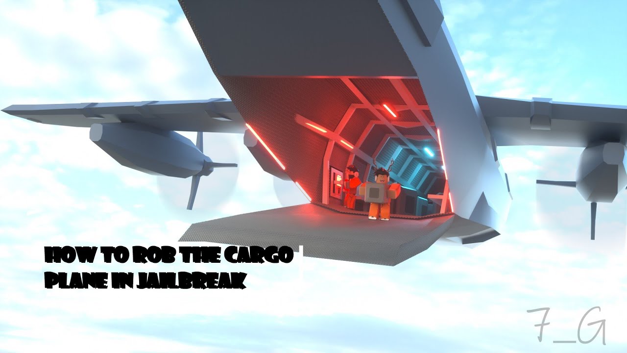 How To Rob The Cargo Plane in JailBreak - YouTube