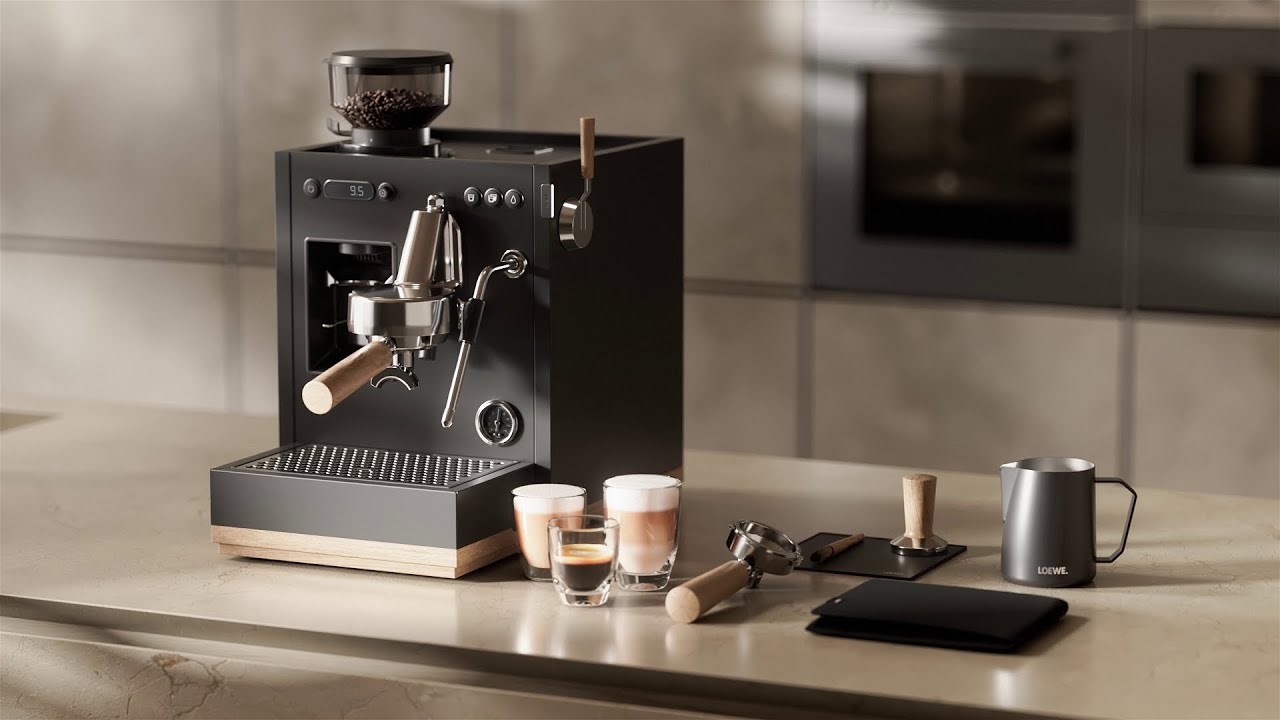 Loewe aura.pure - The espresso machine for your home barista experience ...
