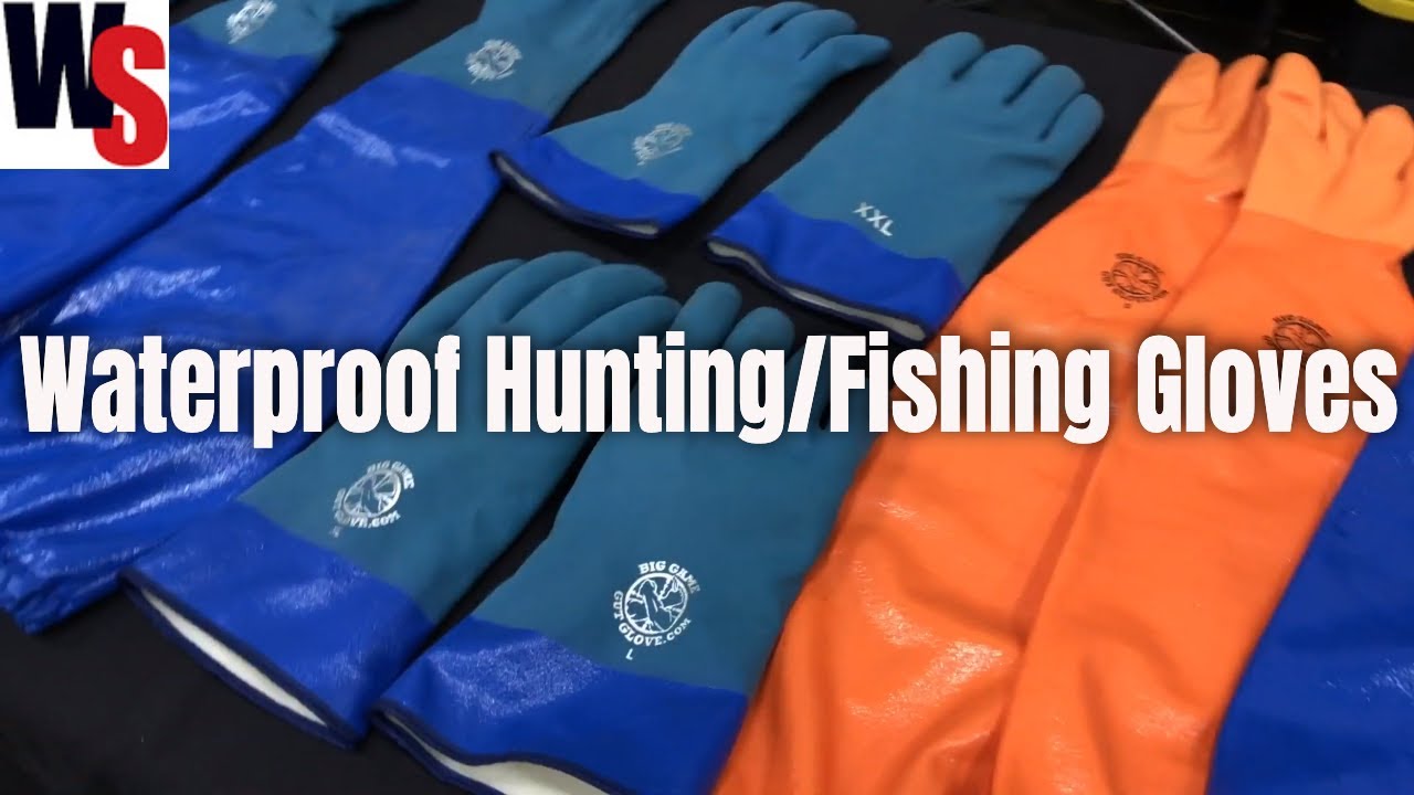 Water Proof Insulated Gloves For Hunting and Fishing from Gut Gloves ...