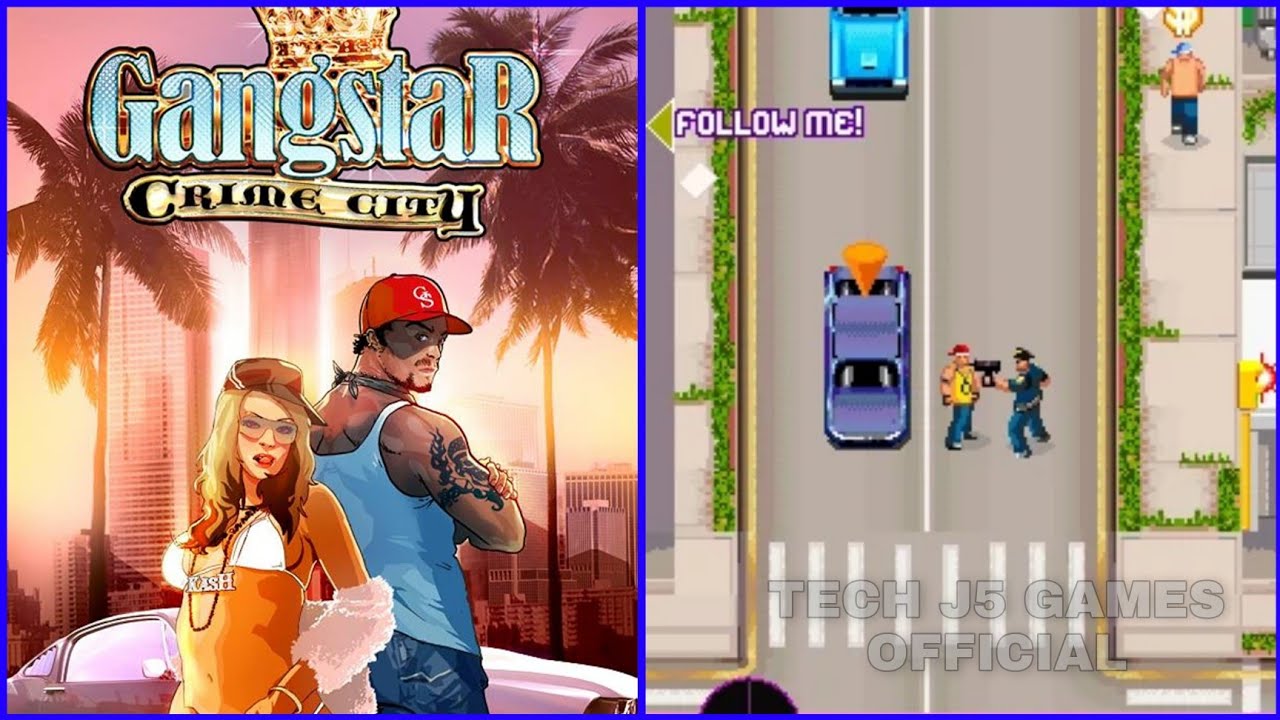 Gangstar: Crime City Apk 2D Android Gameplay - YouTube