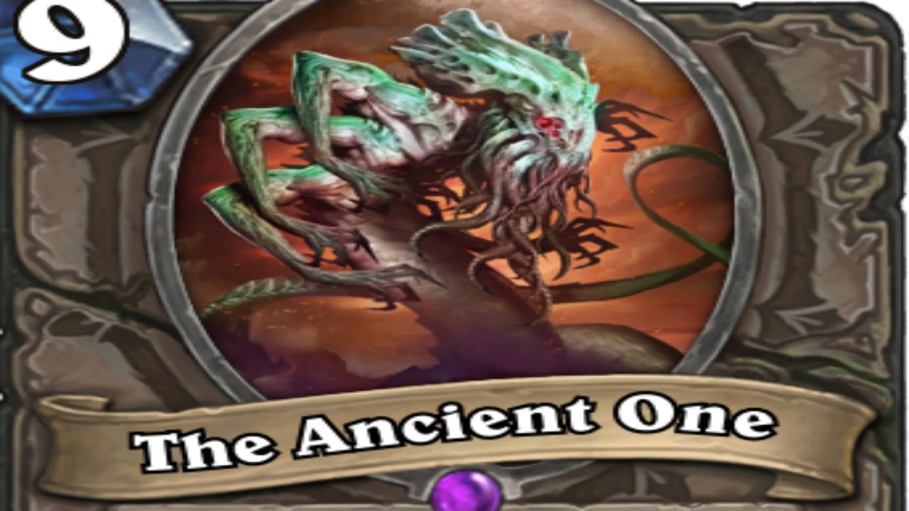 Hearthstone - The Ancient One - NEW CARD - Whispers of the Old Gods ...