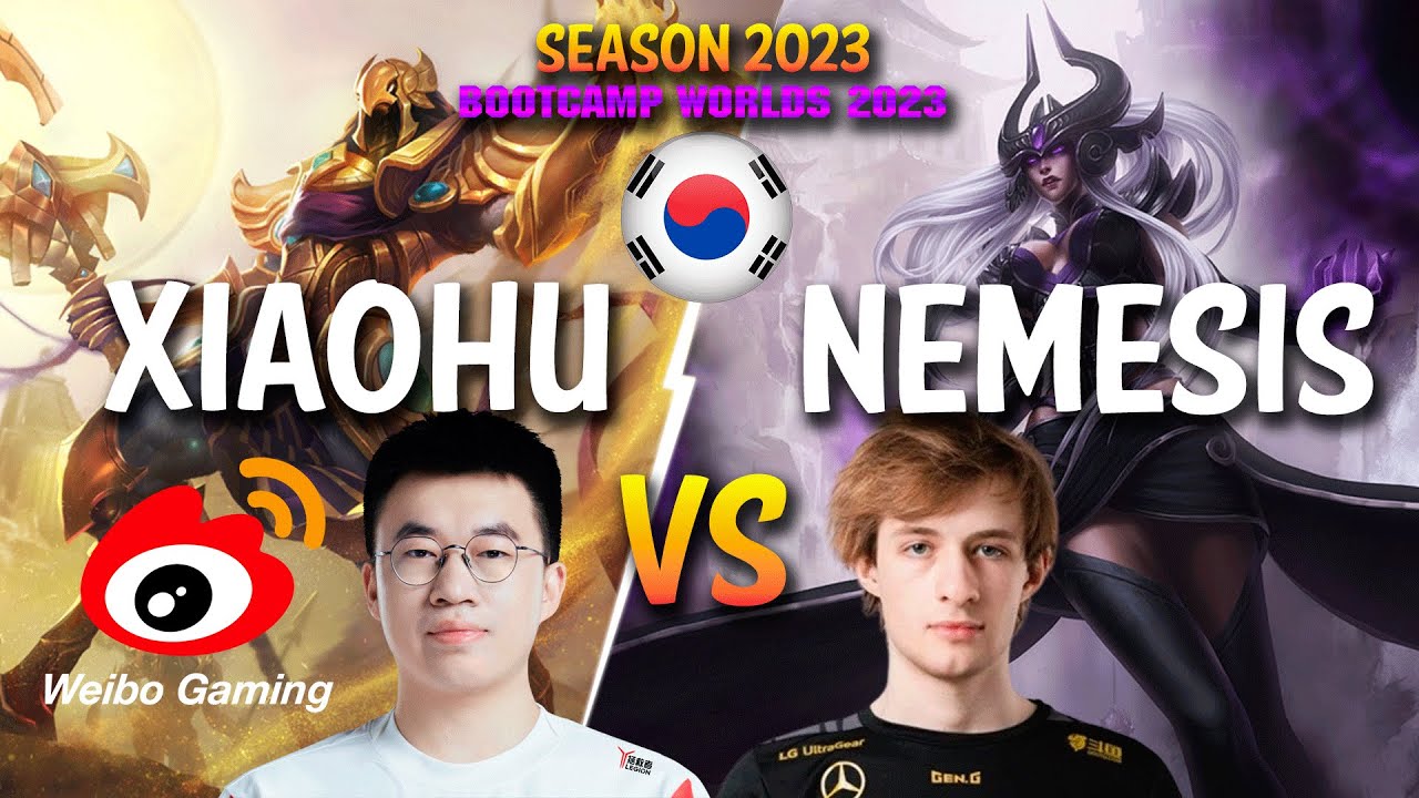 WBG Xiaohu vs Nemesis - Xiaohu AZIR vs Nemesis SYNDRA Mid - Patch 13.21 KR Ranked - YouTube
