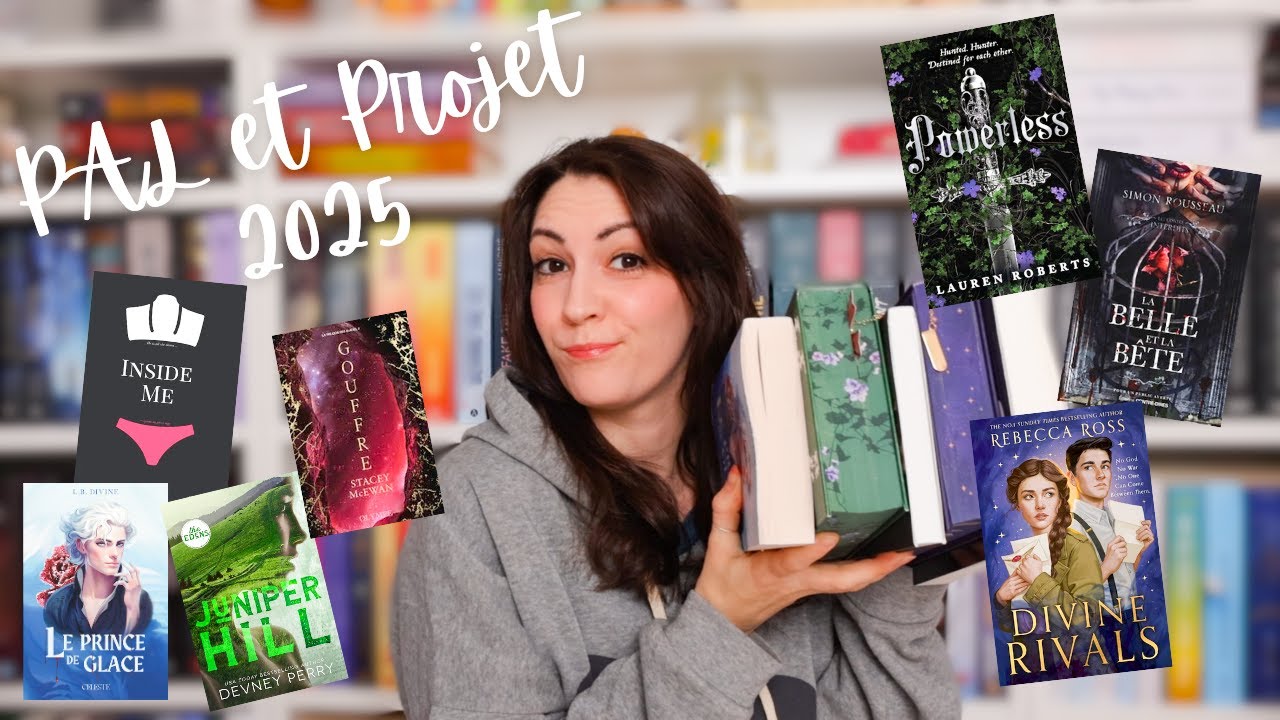 [PAL] - Ma pile à lire de début d'année et gros projet à venir ! - YouTube