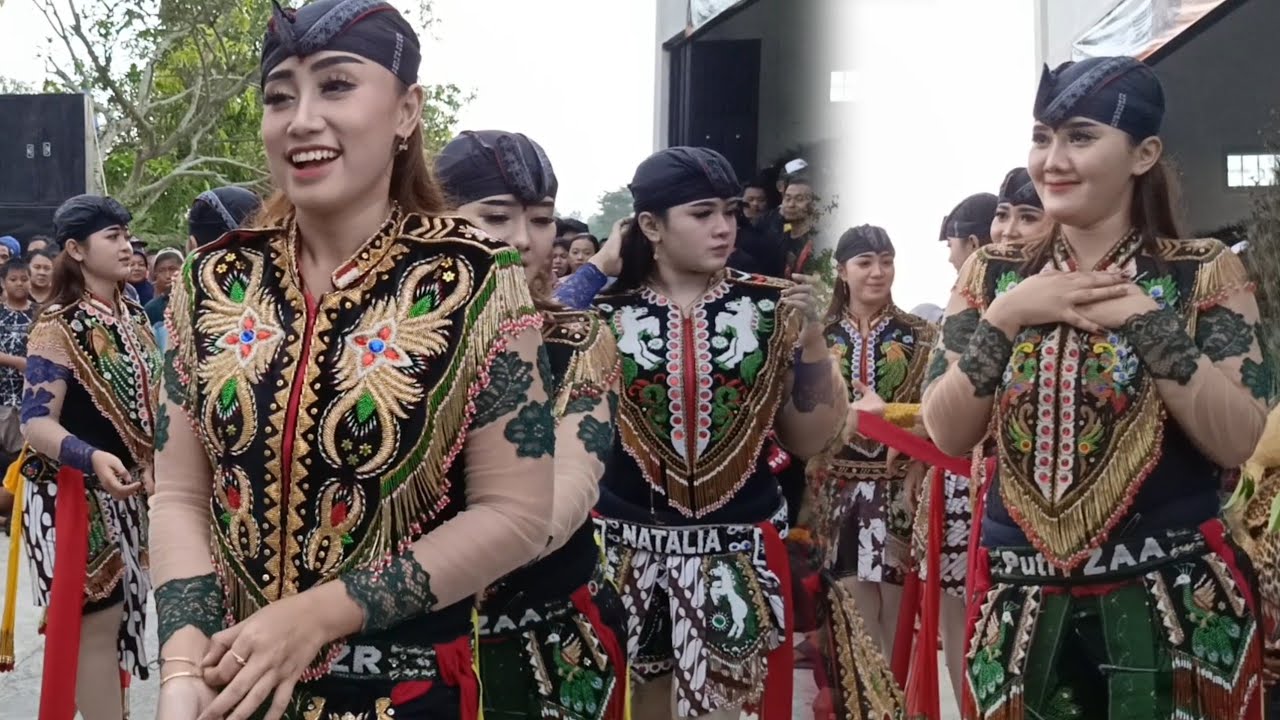 Jathilan Reog Singo Gladak , acara bersih dusun Kethe'an Doplang Desa ...