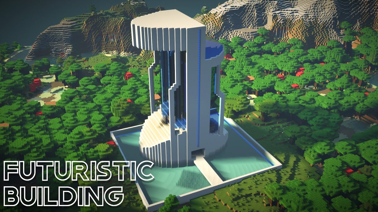 Futuristic Building | Minecraft Timelapse | Creative Speedbuilding ...