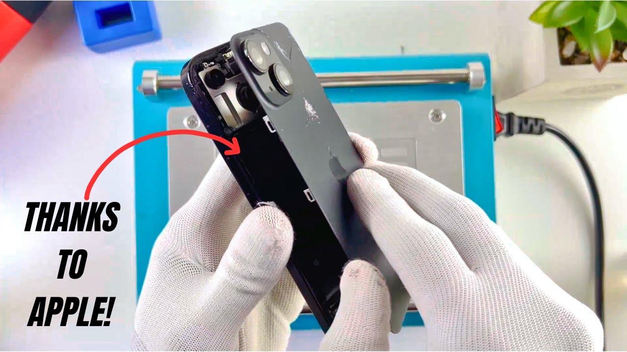 Apple iPhone 15 Back Glass Replacement Full Guide for Beginners - YouTube