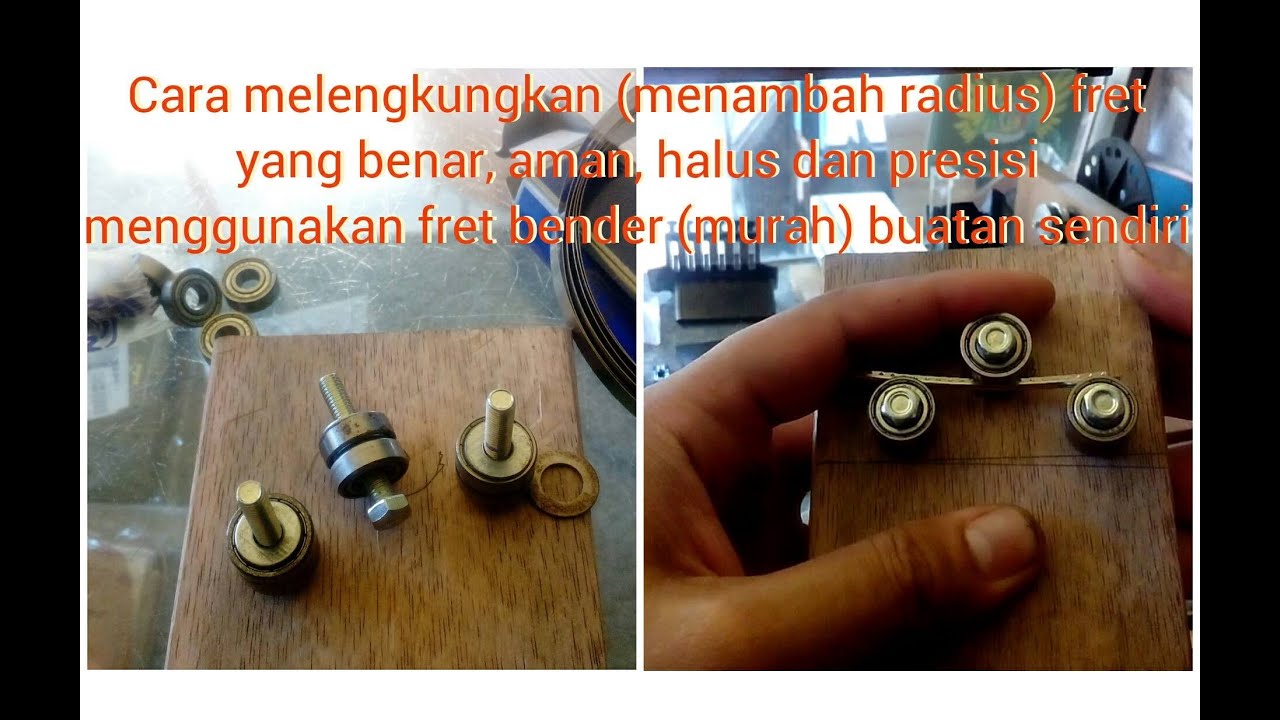 Fret Bender DIY : Cara melengkungkan fret yang benar dan aman - YouTube