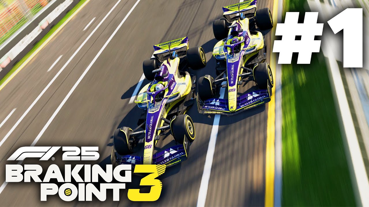 F1 25 Braking Point 3 Gameplay Walkthrough Part 1 - Story Mode for F1 ...