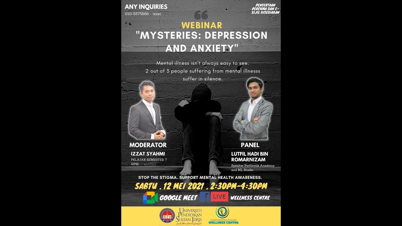 Mystery Depression And Anxiety By Lutfil Hadi Youtube