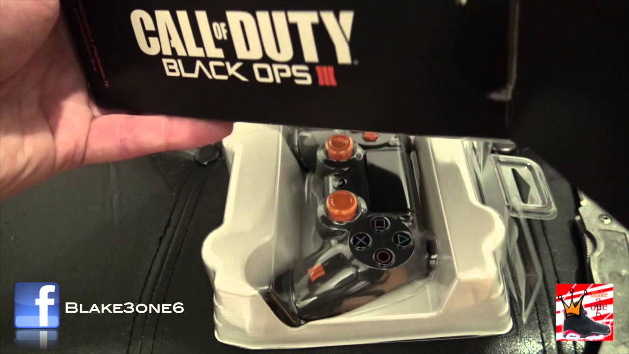 CoD Black Ops 3 PS4 Controller Unboxing & Review - YouTube