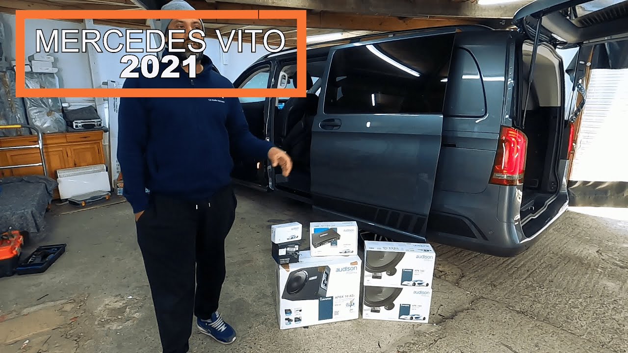 Mercedes Vito 2021 🔊 Audison Premium Sound System Upgrade | Custom ...