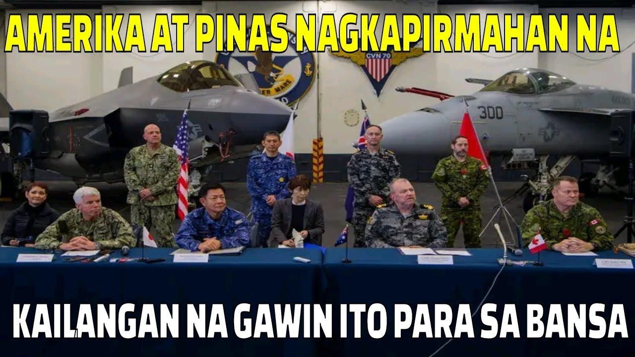 NAGKASUNDO NA ANG PILIPINAS AT AMERIKA NAGKAPIRMAHAN NA GOOD MOVE PARA ...