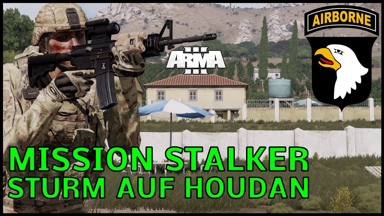Arma 3 - Stalker #2: Sturm auf Houdan 101st.AD Coop Mission - YouTube