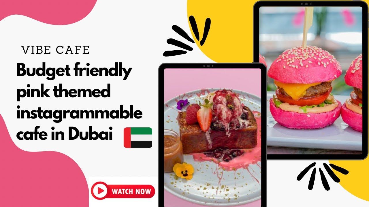 Budget friendly must try THE VIBE Cafe in Dubai. - YouTube