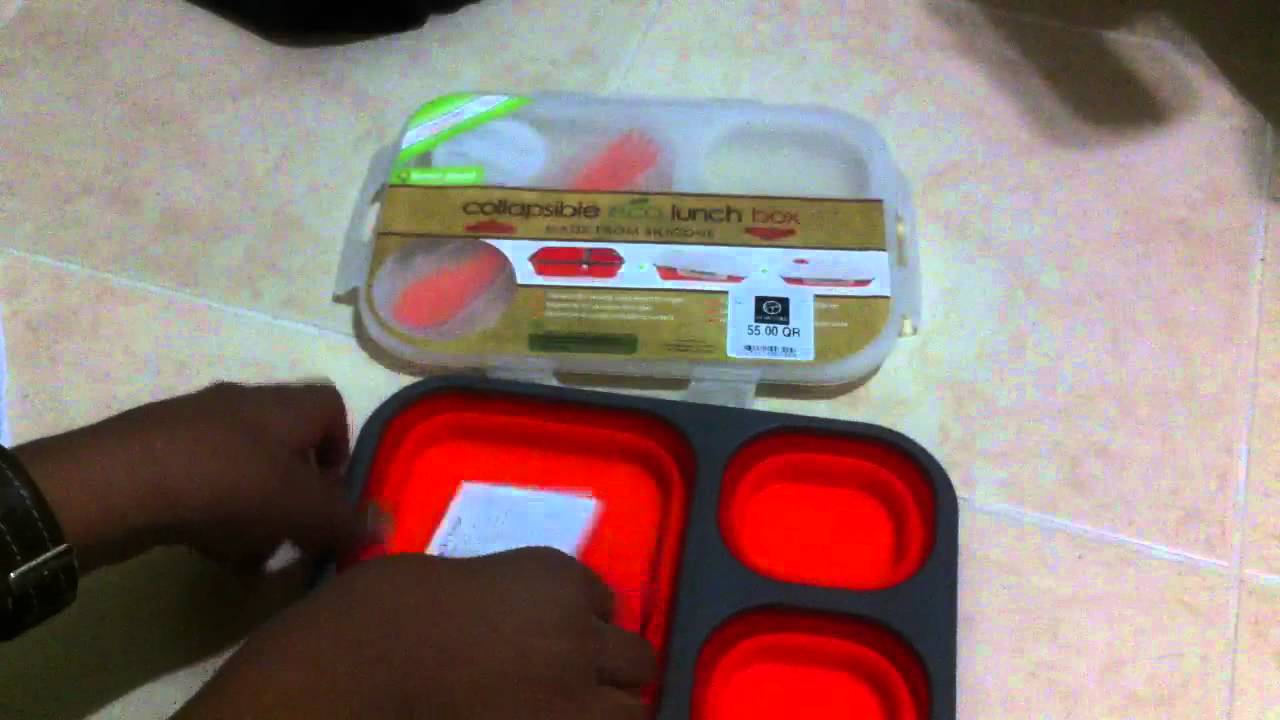 The Collapsible Eco Lunch Box (The Review) - YouTube