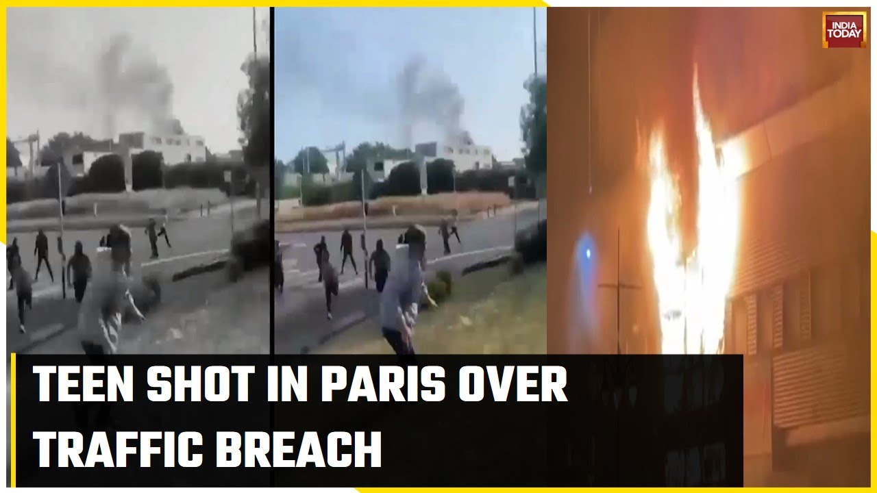 Clashes, Firing And Arson On Paris Streets | Massive Riots Erupt In ...