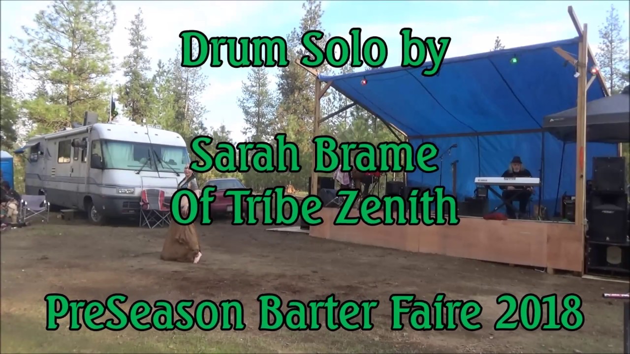 Drum Solo Siz'lah and Hamawah Sarah Brame PSBF 2018 - YouTube