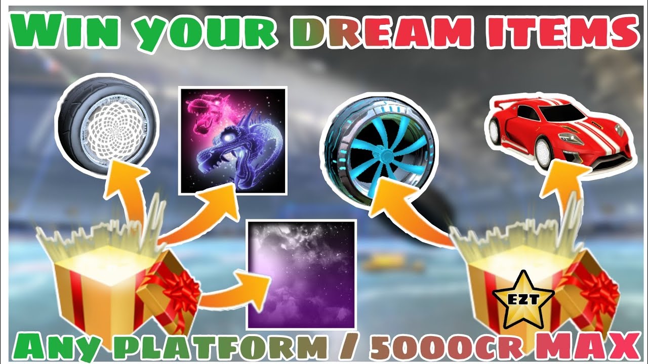 Rocket league credit giveaway!! / Giving away INSANE RL items and free ...