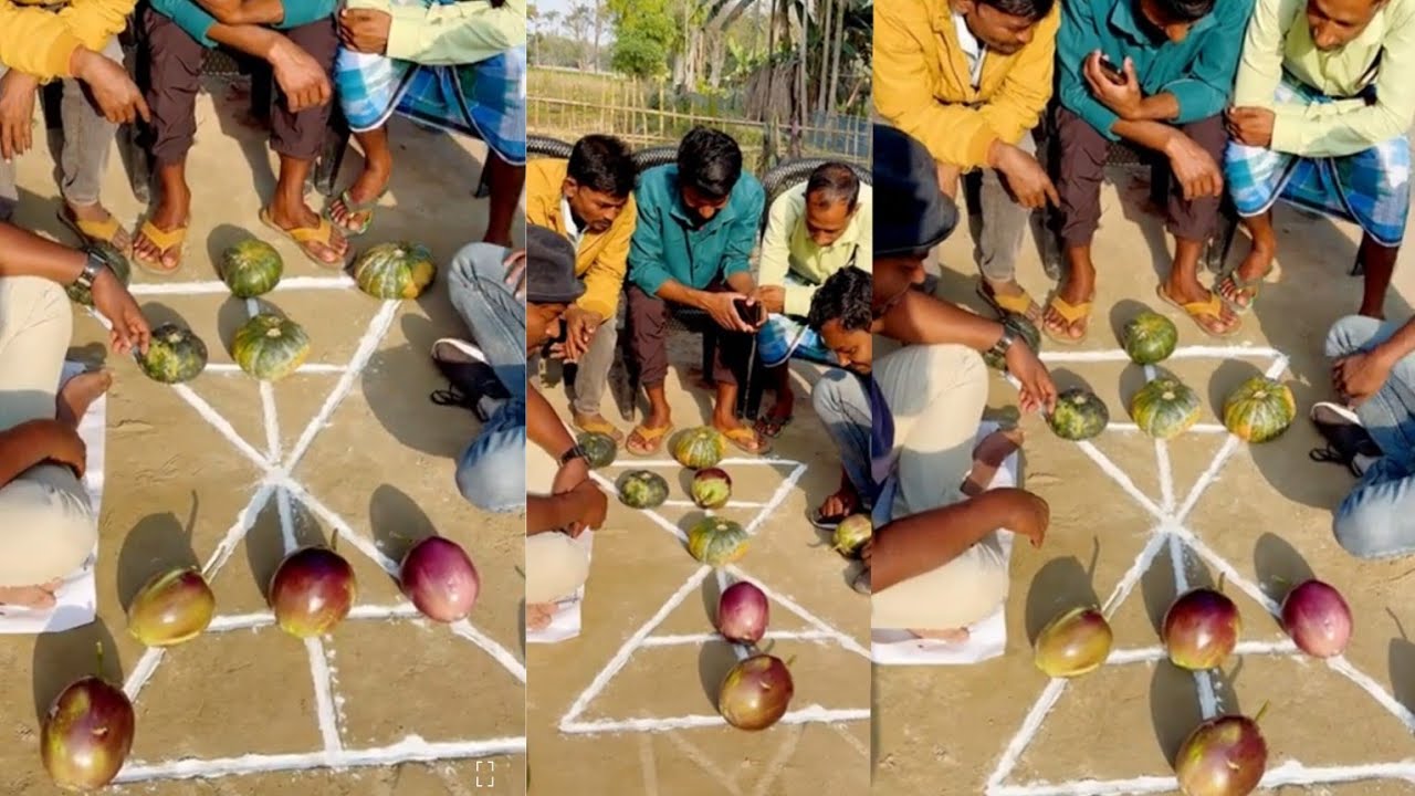 Funny vegetable game with dabba art || Amazing Gaming Video || Bengali ...