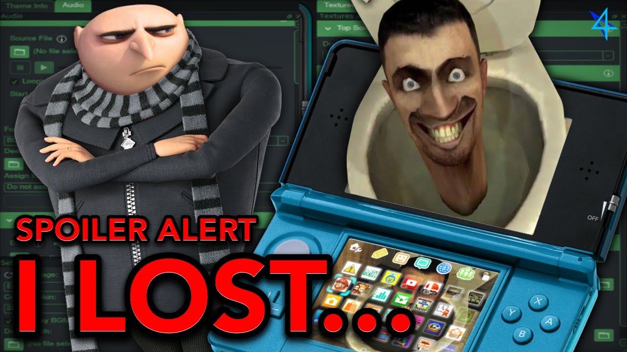 3DS THEME MAKING CHALLENGE WITH MY BROTHERS!!!! - YouTube