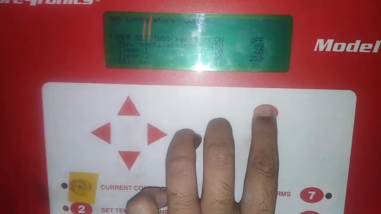 CHORE-TIME Controller model 16 in Environmental Control Houses - YouTube