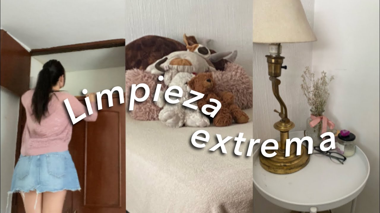 Organizando y limpiando mi cuarto 🫧 - YouTube