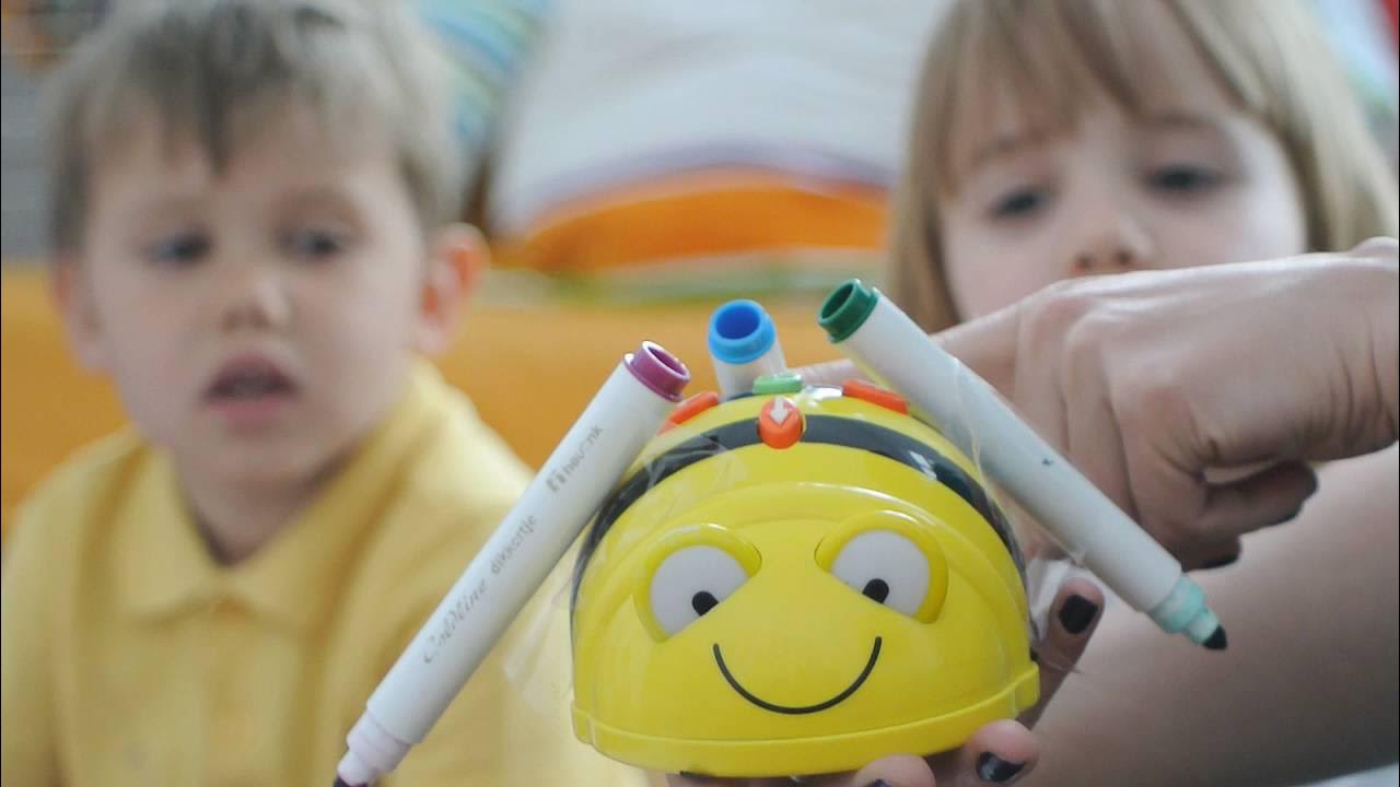Bee-Bot Abstract Art Activity Early Years - YouTube