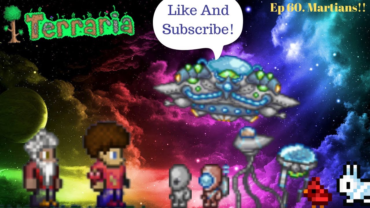 Terraria Lets play Ep 60 Martians!! - YouTube