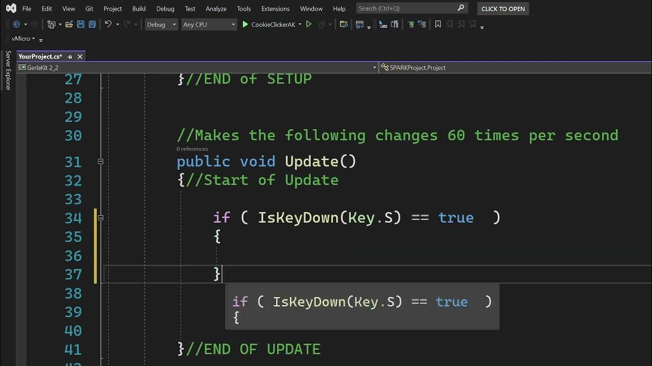 Move Shape with Keys (C#) - YouTube