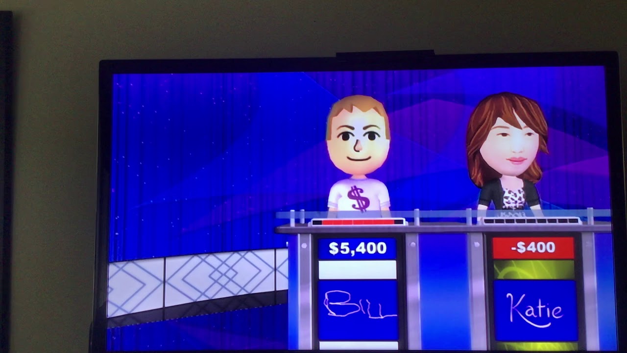 Wii Jeopardy! Part 4-1 - YouTube