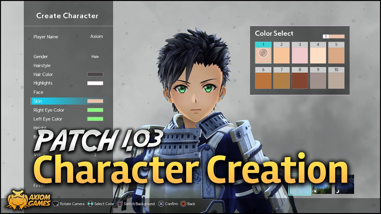 Character Creation Patch 1.03 - SAO: Alicization Lycoris - YouTube