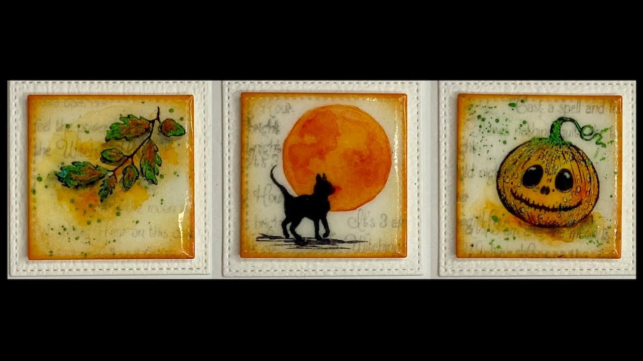 HALLOWEEN "Tiny Art" - Video Tutorial - YouTube