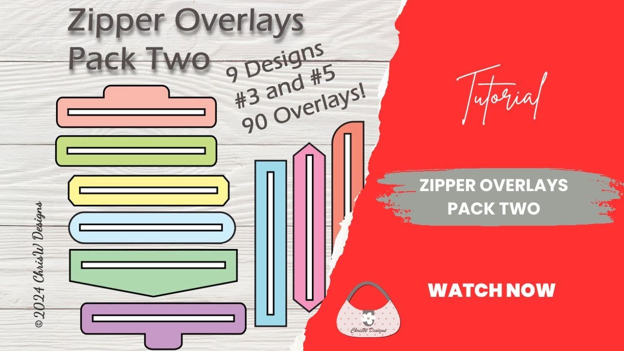 Zipper Overlays Pack Two - YouTube