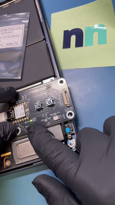 MacBook Air 13“ (A2681) lid angle sensor calibration (nerd.tool.1) - YouTube