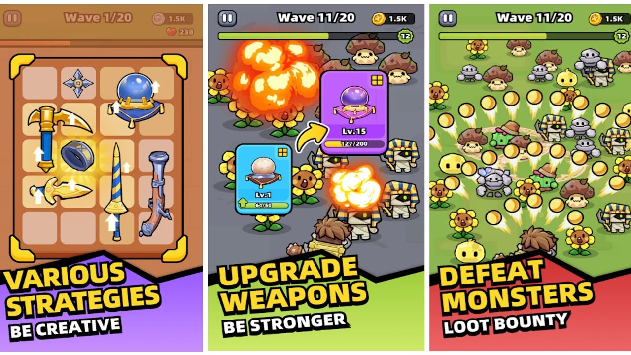 Weapon Master: Backpack Battle - YouTube