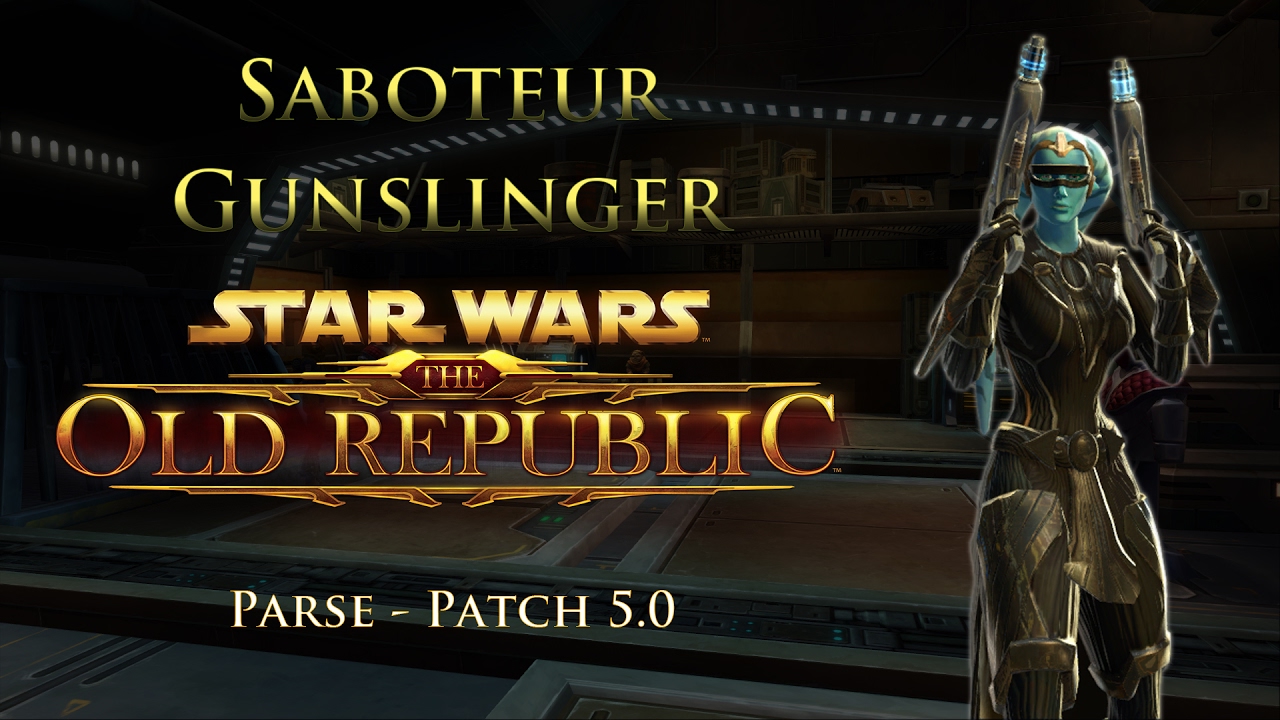 Swtor gunslinger sharpshooter 5.0 guide - jordleaf