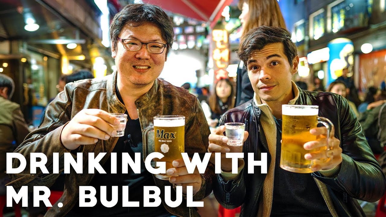 Where to Eat and Drink Soju in Seoul Korea at Night (ft. Mr. Bulbul ...